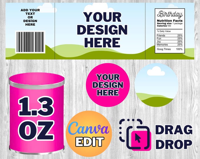 Pringles Can Designs to Color, Coloring Pringles Kids, Pringles ...