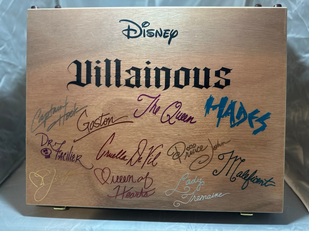 Disney Villainous Game Storage (including Expansions) - Etsy