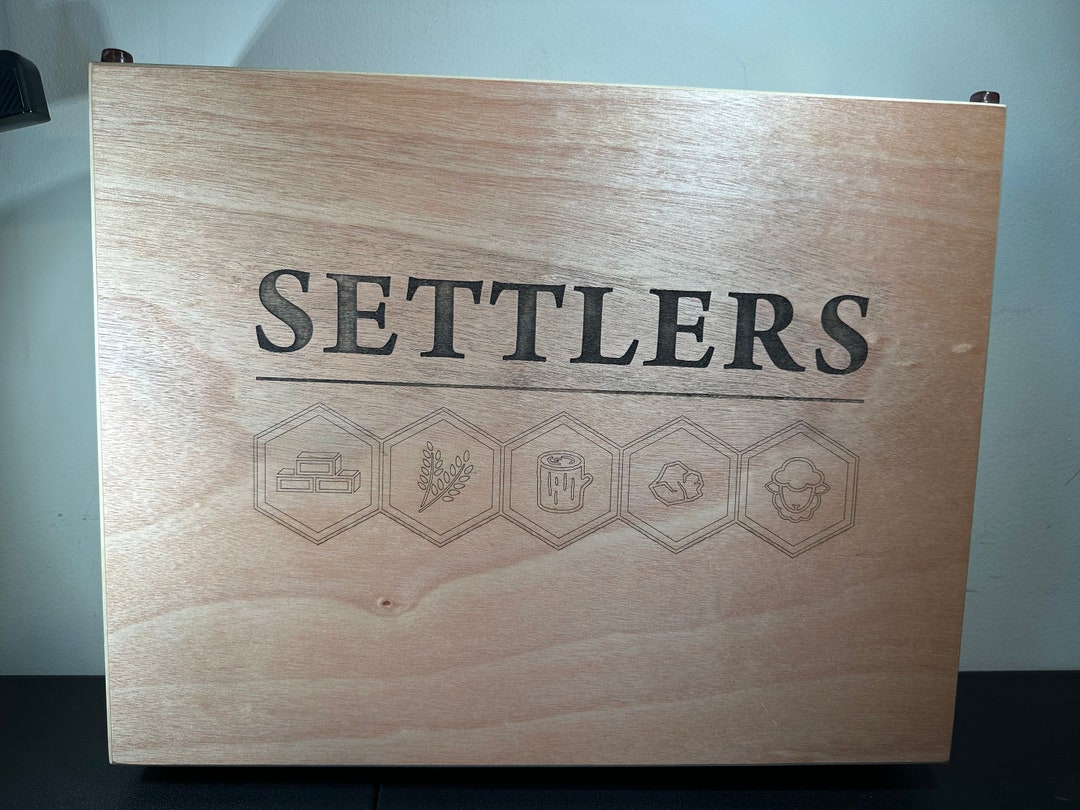 Settlers of Catan Game Storage (including Expansions, Compatible With ...
