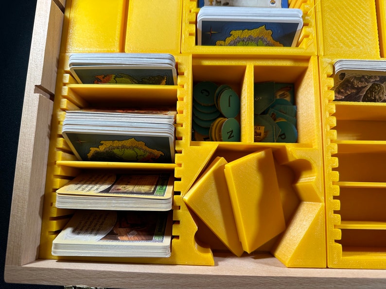 Settlers of Catan Game Storage (including Expansions, Compatible With ...
