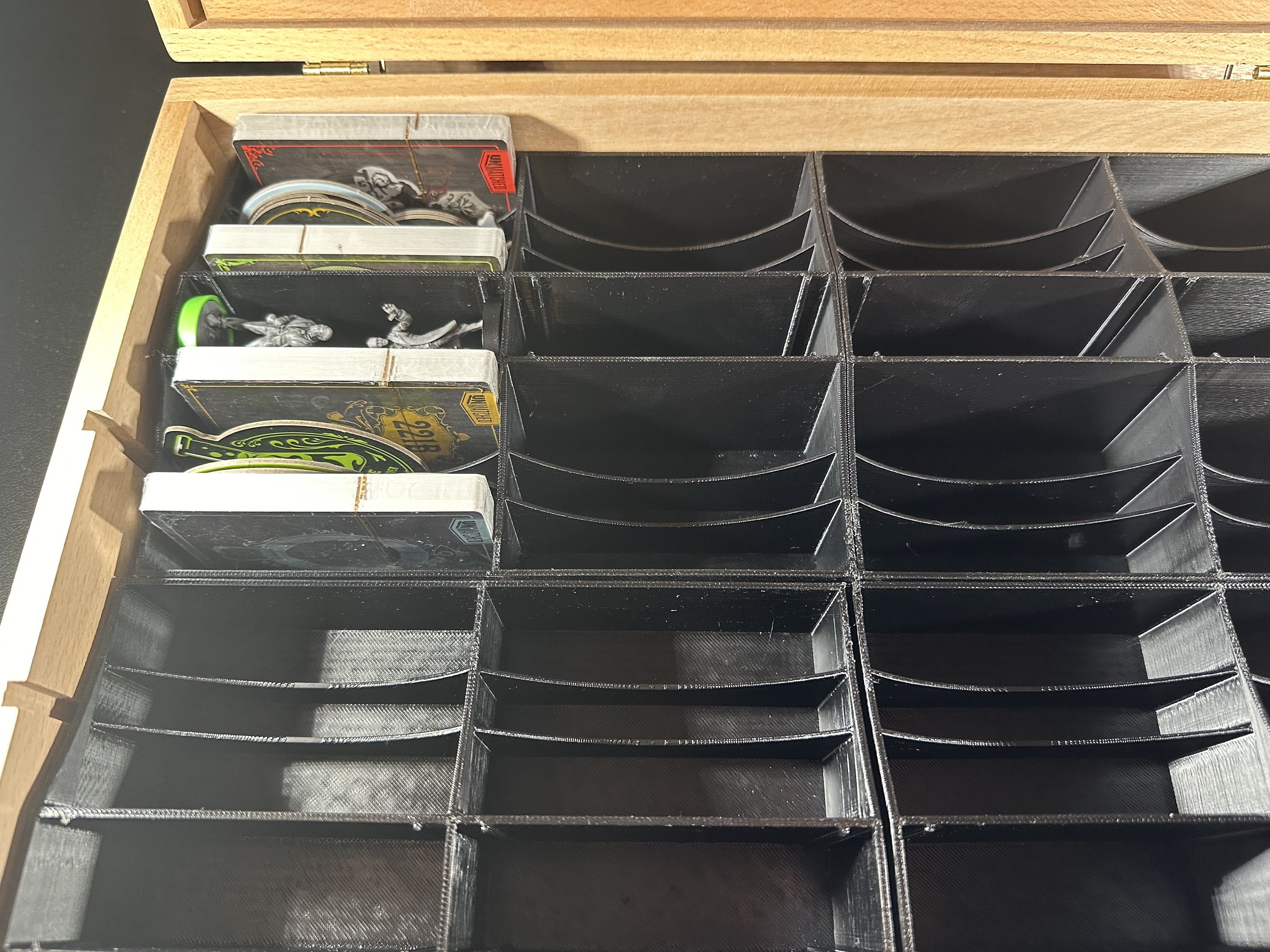 Unmatched Game Storage System Holds up to 32 Unique Characters, Wooden ...