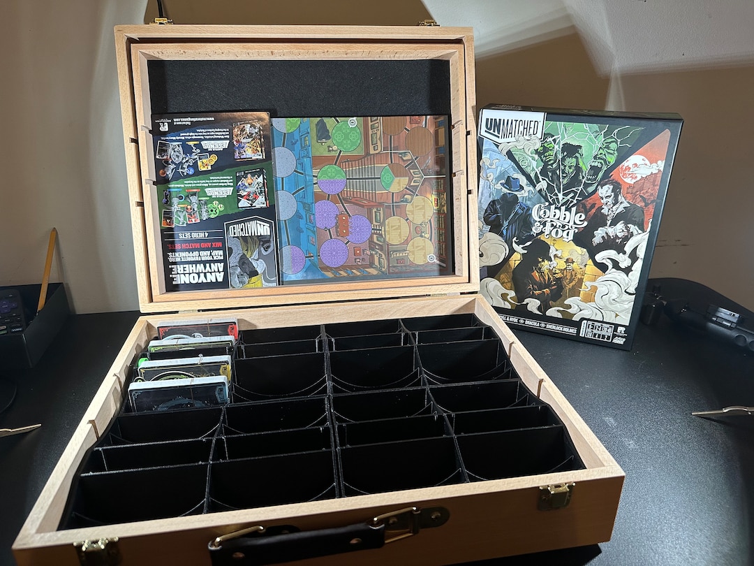 Unmatched Game Storage System - Holds up to 32 Unique Characters ...