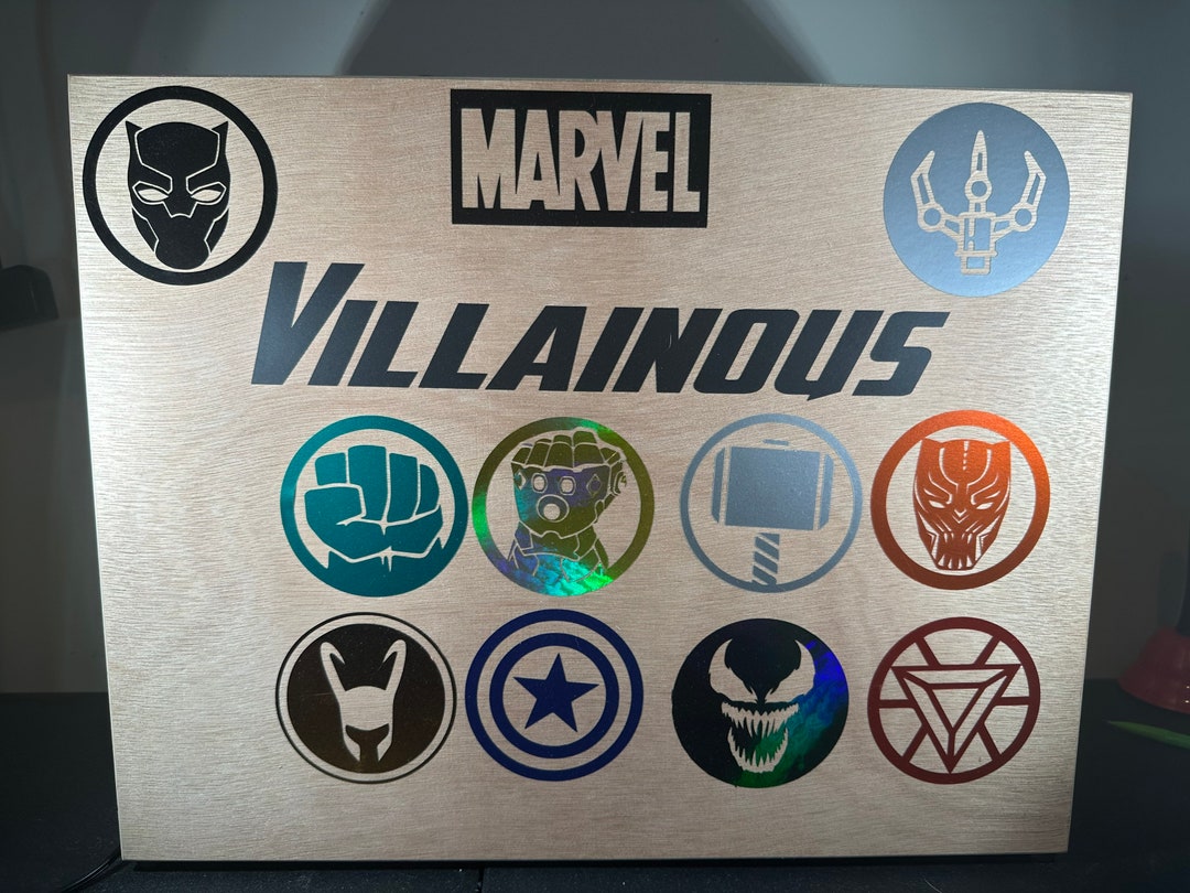 Marvel Villainous Game Storage including Expansions - Etsy