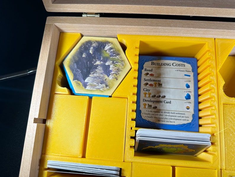 Settlers of Catan Game Storage (including Expansions, Compatible With ...