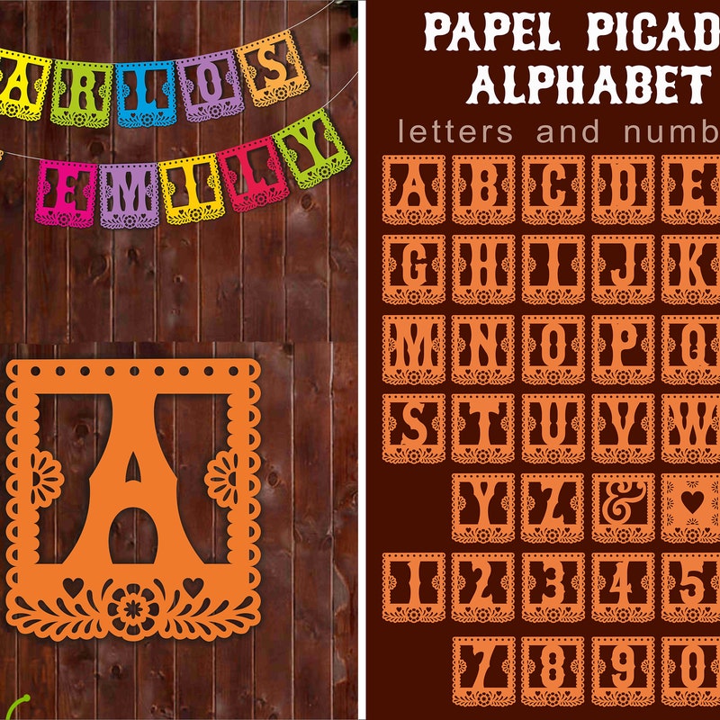 Papel Picado Banners - Etsy