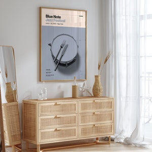 Blue Note Jazz Festival | Jazz Poster | New York Jazz | Art Print ...