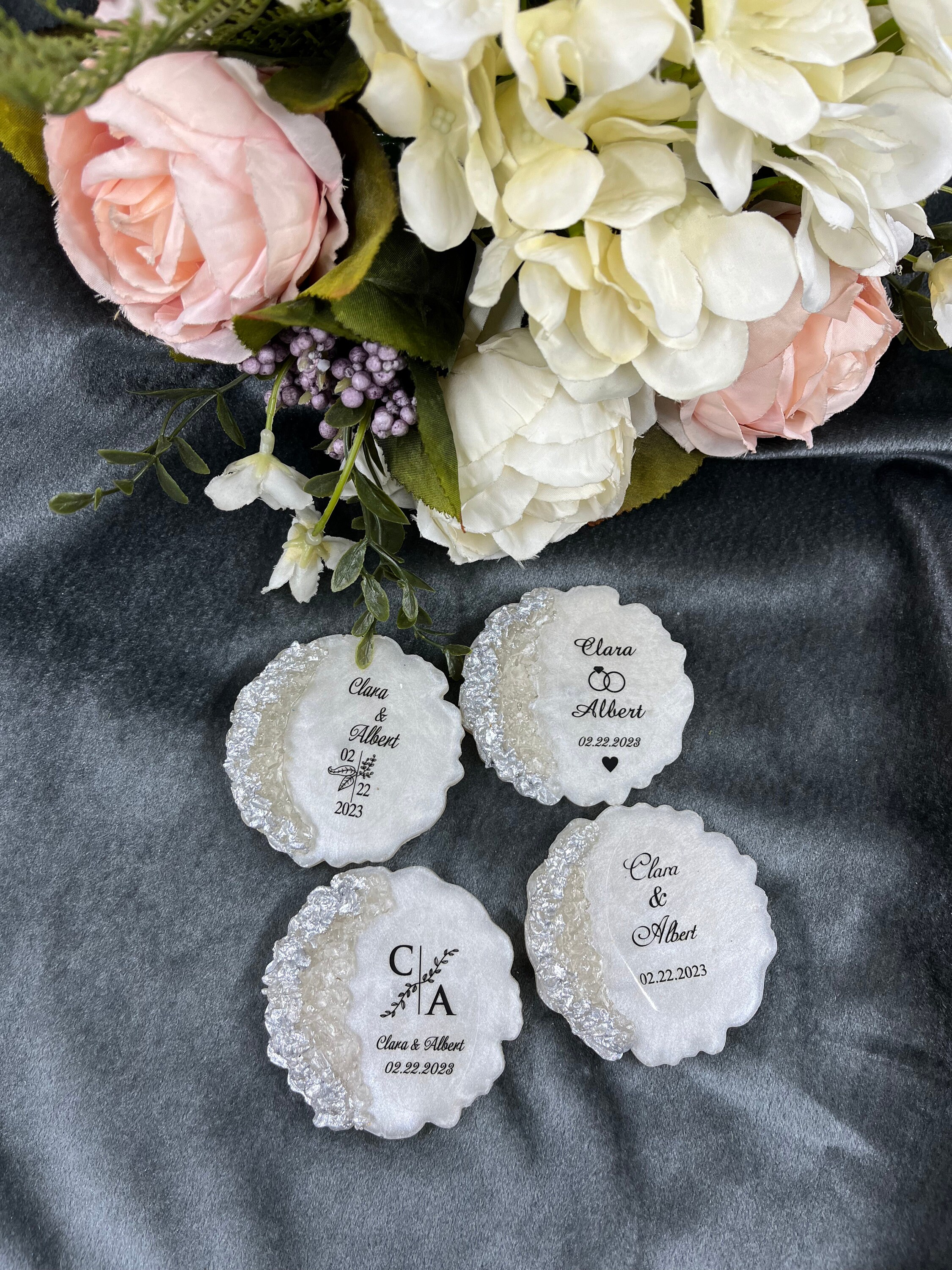 Custom Fridge Magnet, Magnet Favors for Guest, Wedding Gift, Engagement ...