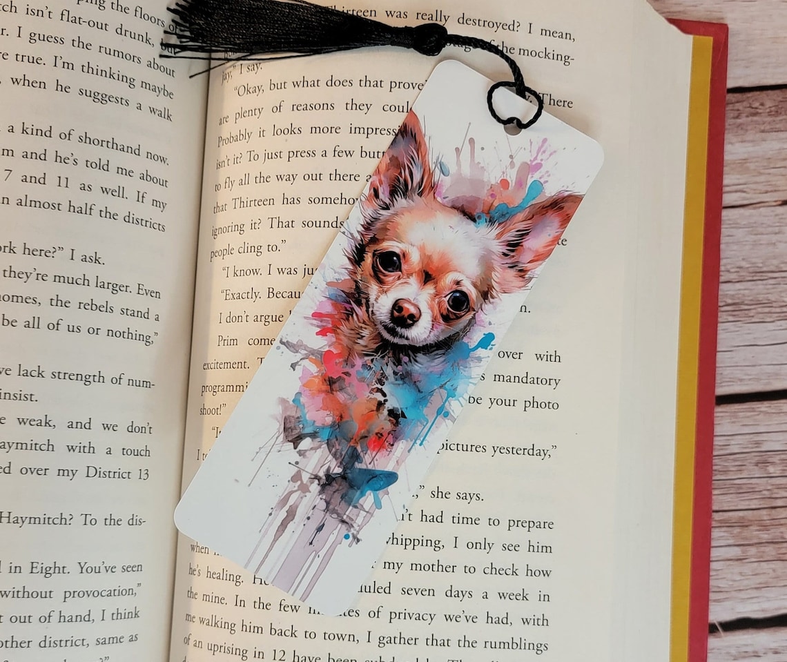 Cute Colorful Dog Metal Bookmarks - Adorable Dogs Page Savers for Book ...