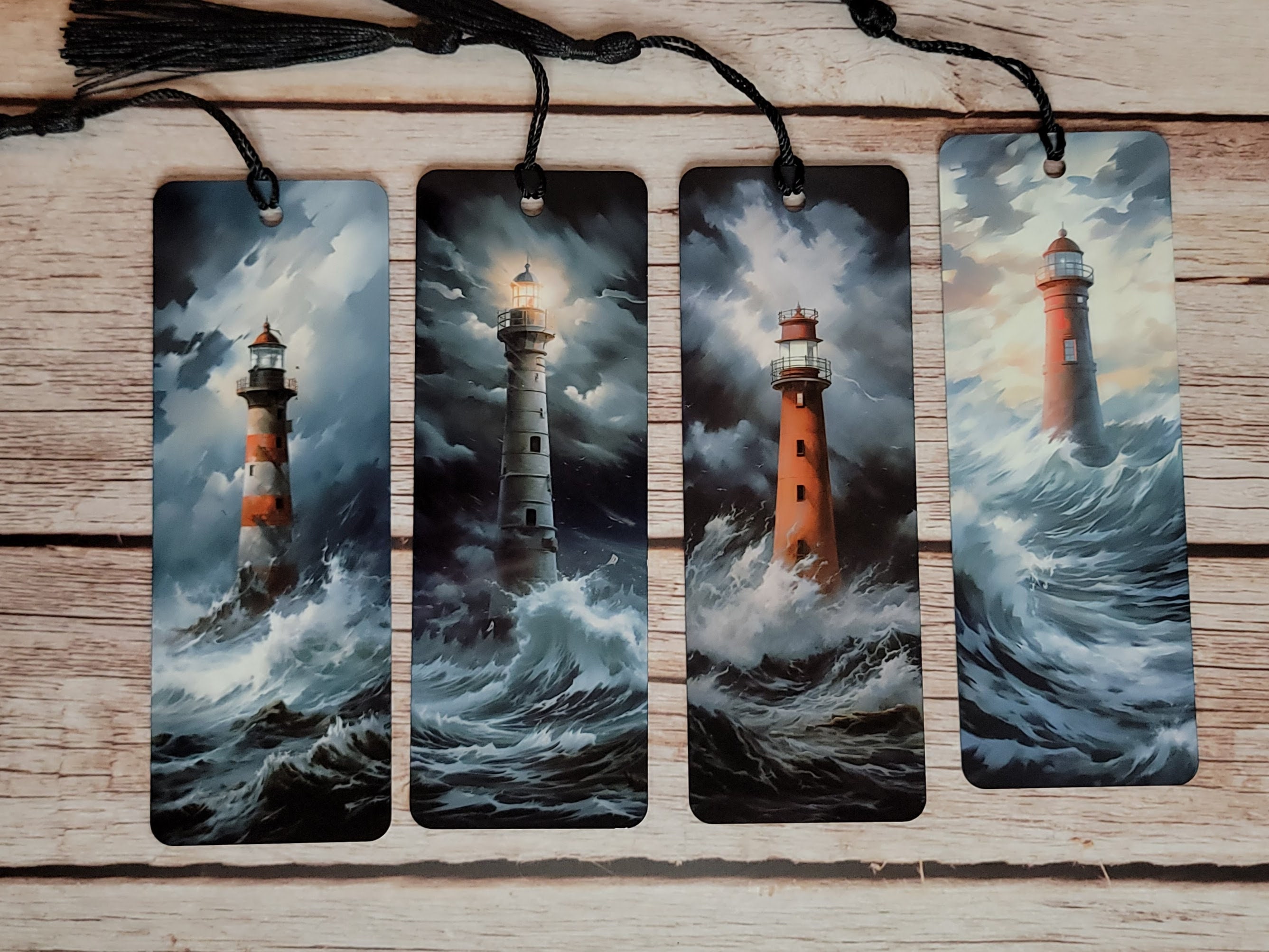 Lighthouse Metal Bookmarks for Lighthouse Lovers- Handmade and Unique ...
