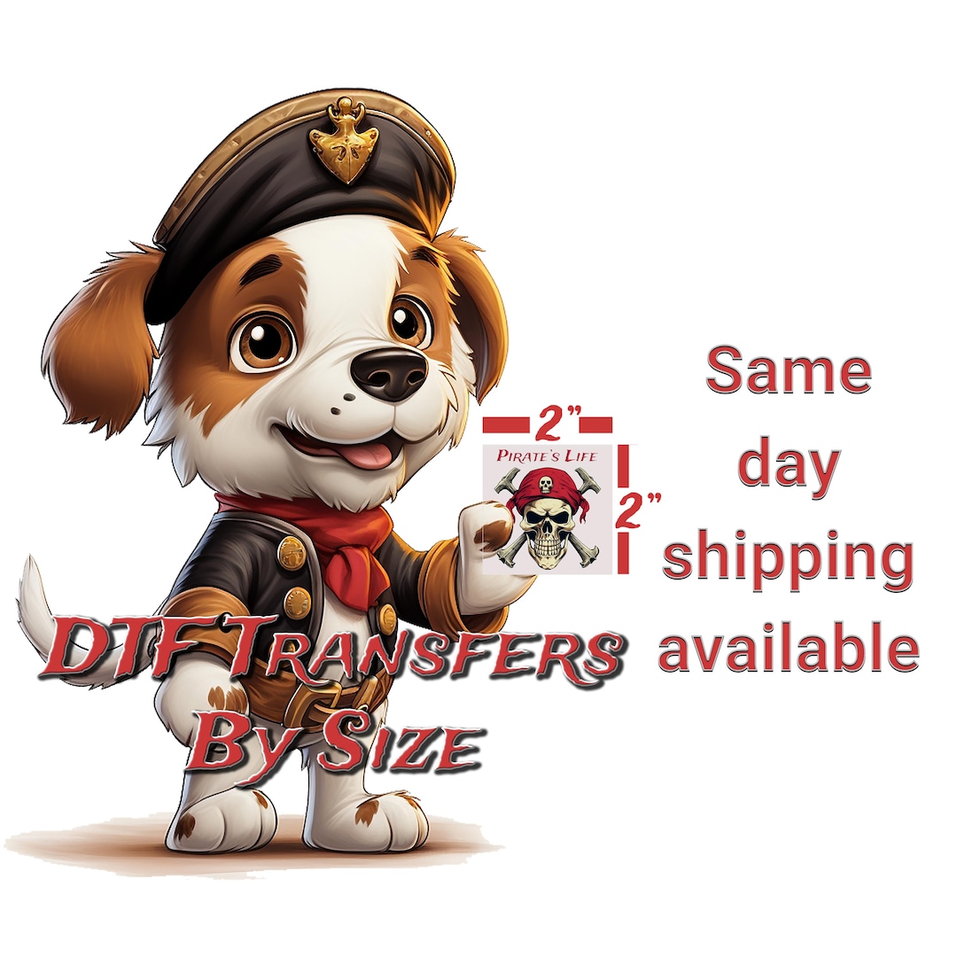 DTF Transfers, Custom DTF, Full Color Printing, Personalized DTF Prints ...