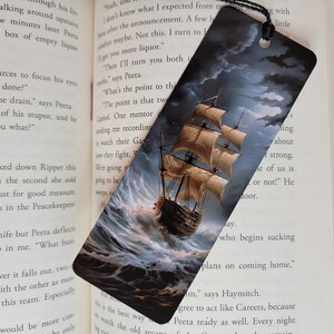 Pirate Ship Metal Bookmarks for Pirate Lovers- Handmade and Unique ...