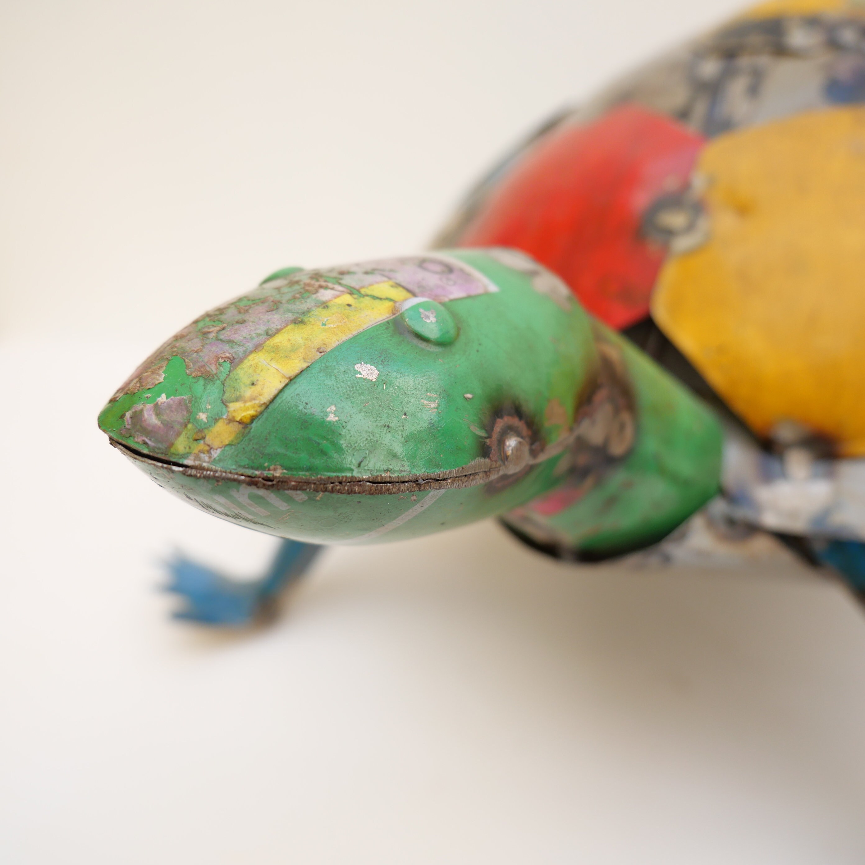 Large Turtlle Made of Recycled Tin Cans, Decoration Piece, Ooak, Gift ...