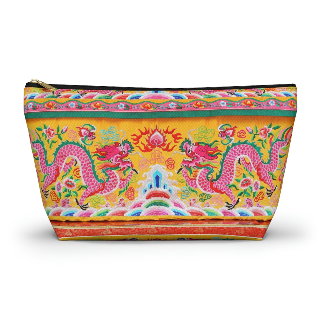 Glamour Dragon Accessory Pouch W T-bottom, Glamour Accessory Pouch ...