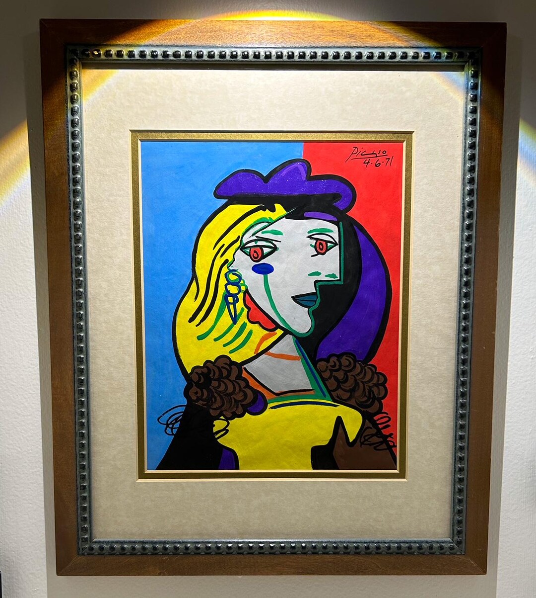 Picasso Original Framed, Picasso Original on Paper Signed, Pablo ...