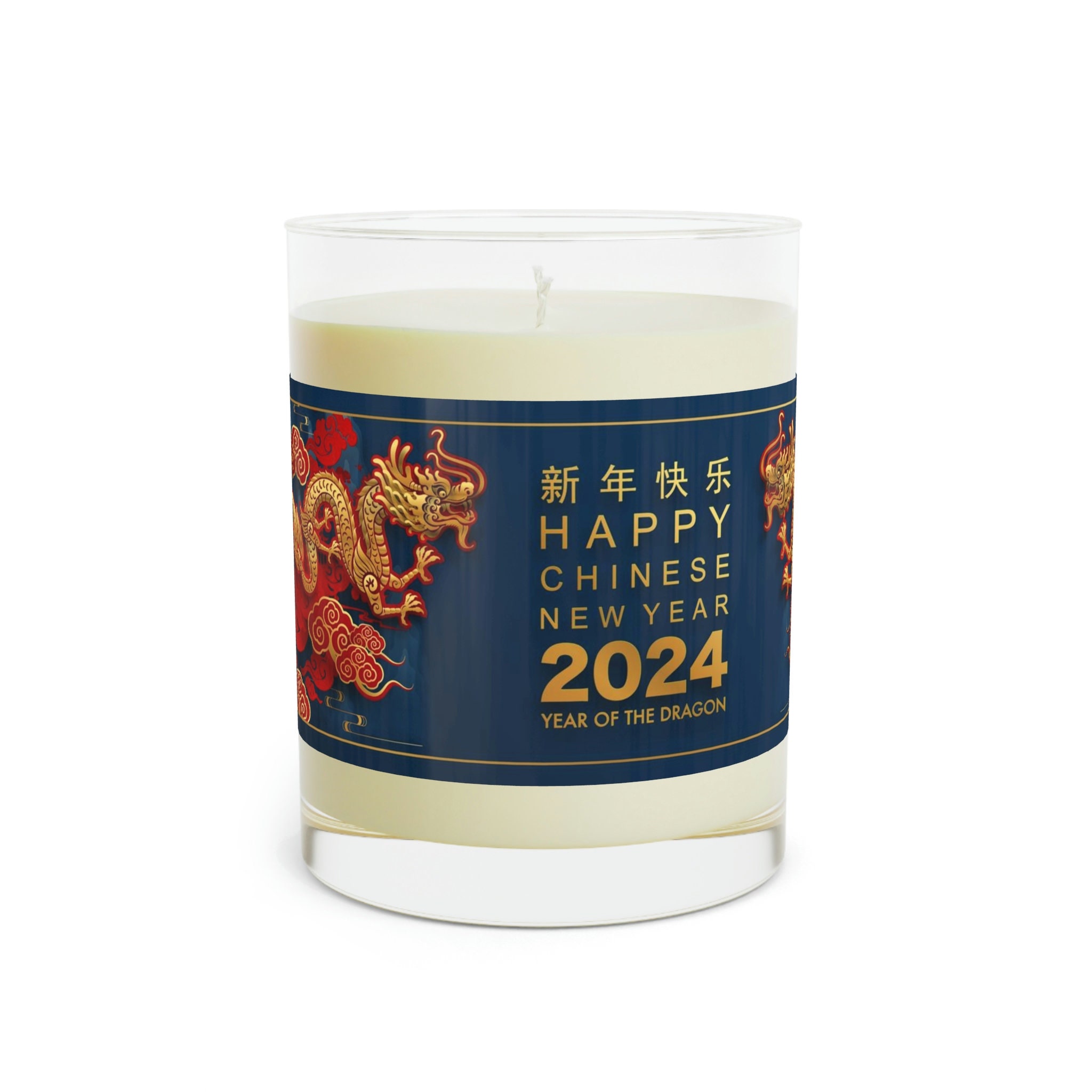 Wealth Dragon 2024 Candle, Dragon 2024 Candle, Lunar New Year Candle ...
