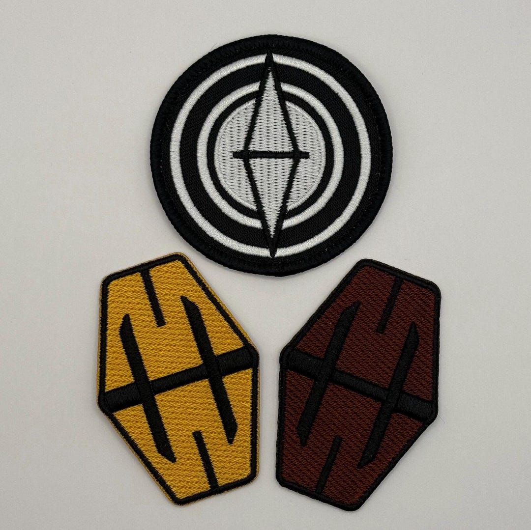 Kessel Sabacc Embroidered Patch Set | Sci-fi Cosplay Patches - Etsy