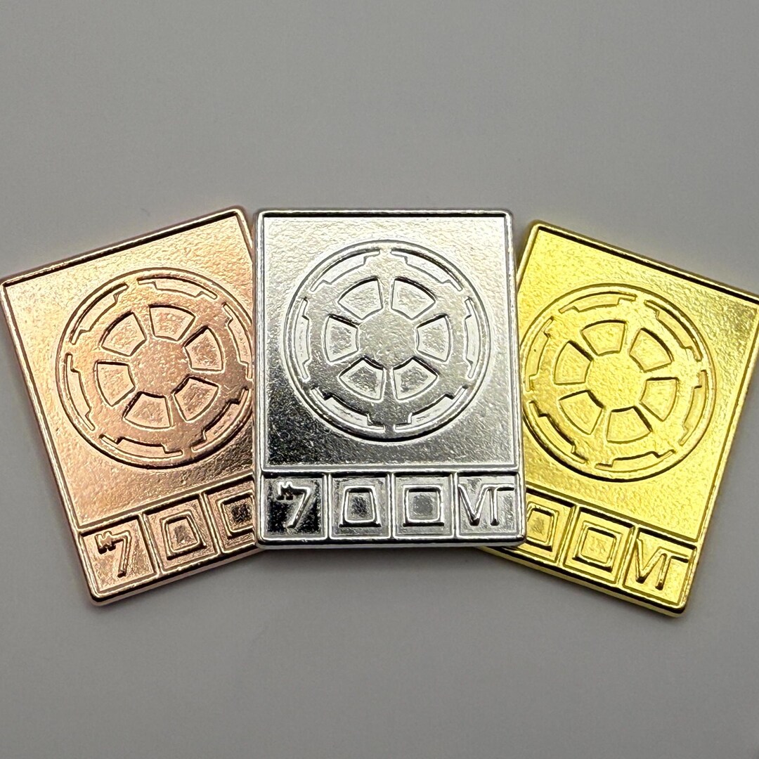 Imperial Credit Bundle | Star Wars Metal Currency | Galactic Empire ...
