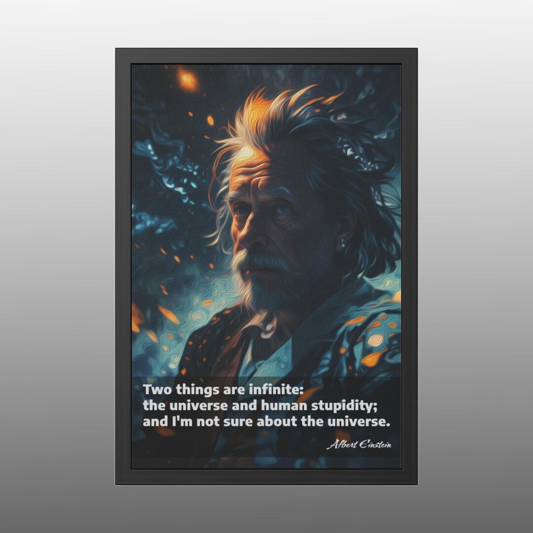 Famous Thinkers' Quotes in High-quality Digital Print - Albert Einstein ...