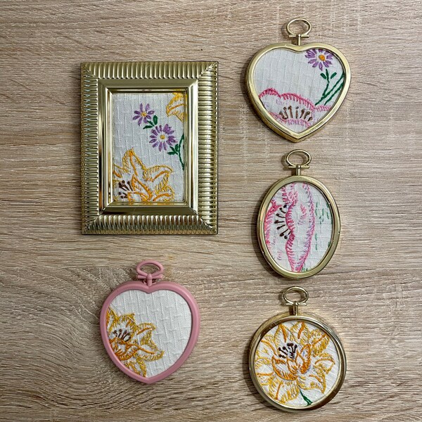 Upcycled Embroidery - Etsy