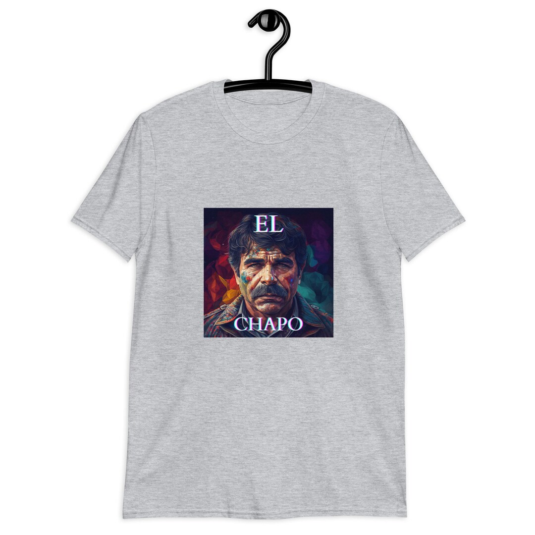 Psychedelic El Chapo T Shirt El Chapo Gift - Etsy