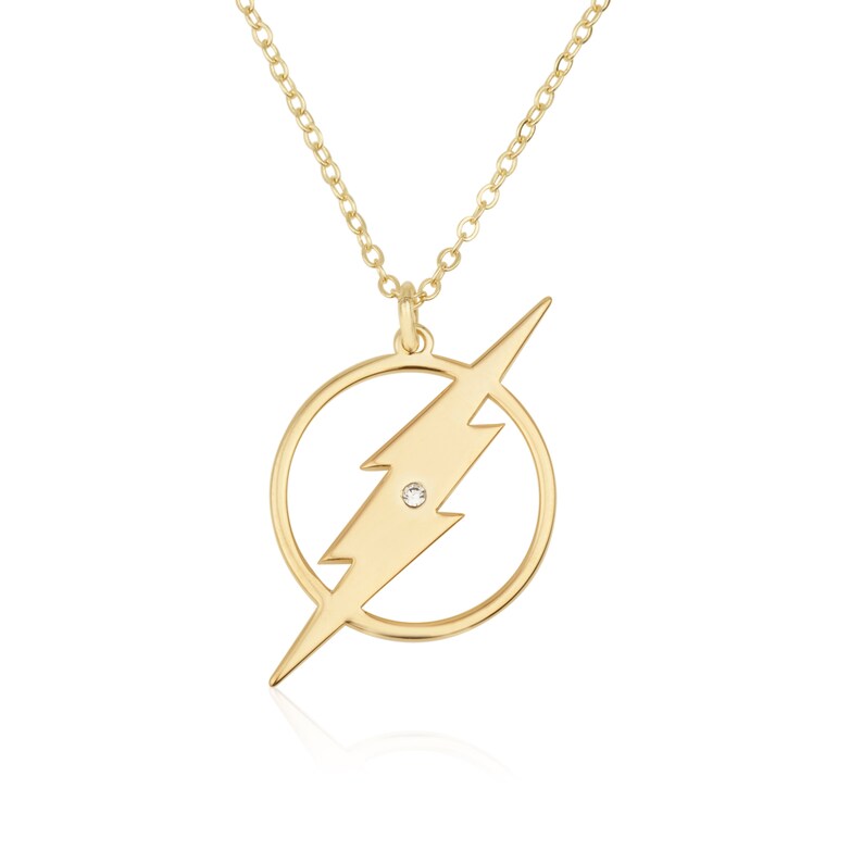 The Flash Necklace, Lightning Bolt Pendant, Thunderbolt Necklace, Flash ...