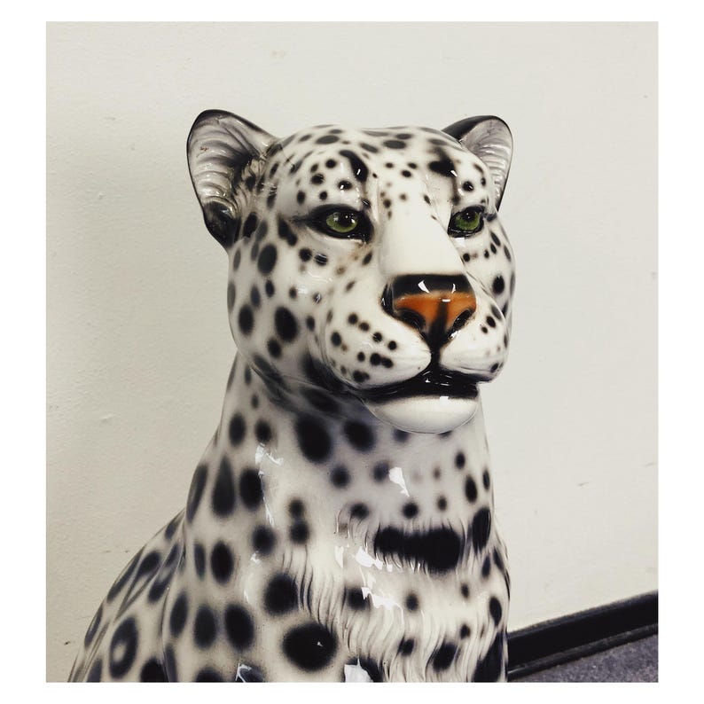 Snow Leopard Ceramic - Etsy