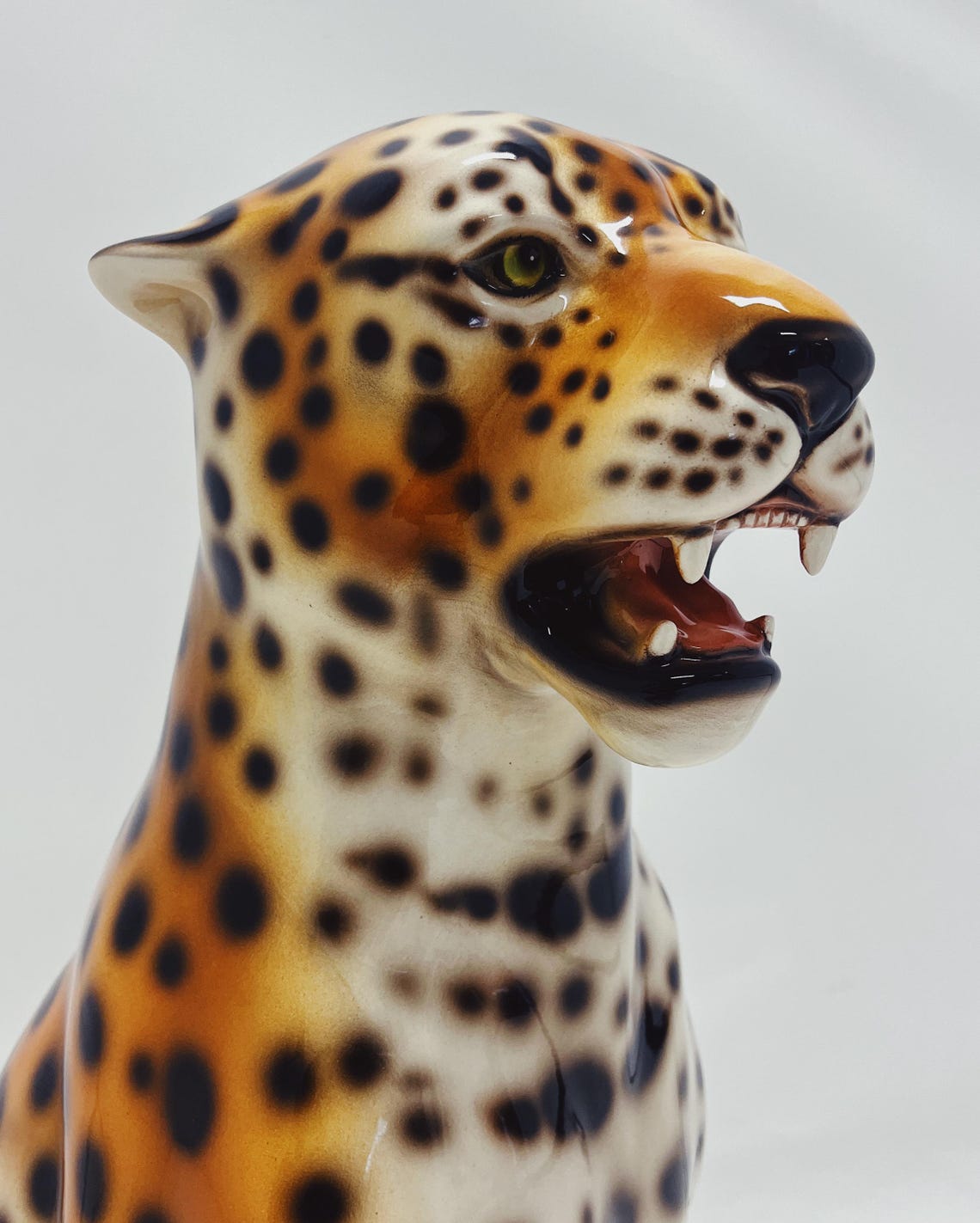 Leopard Statue Ceramic - Etsy
