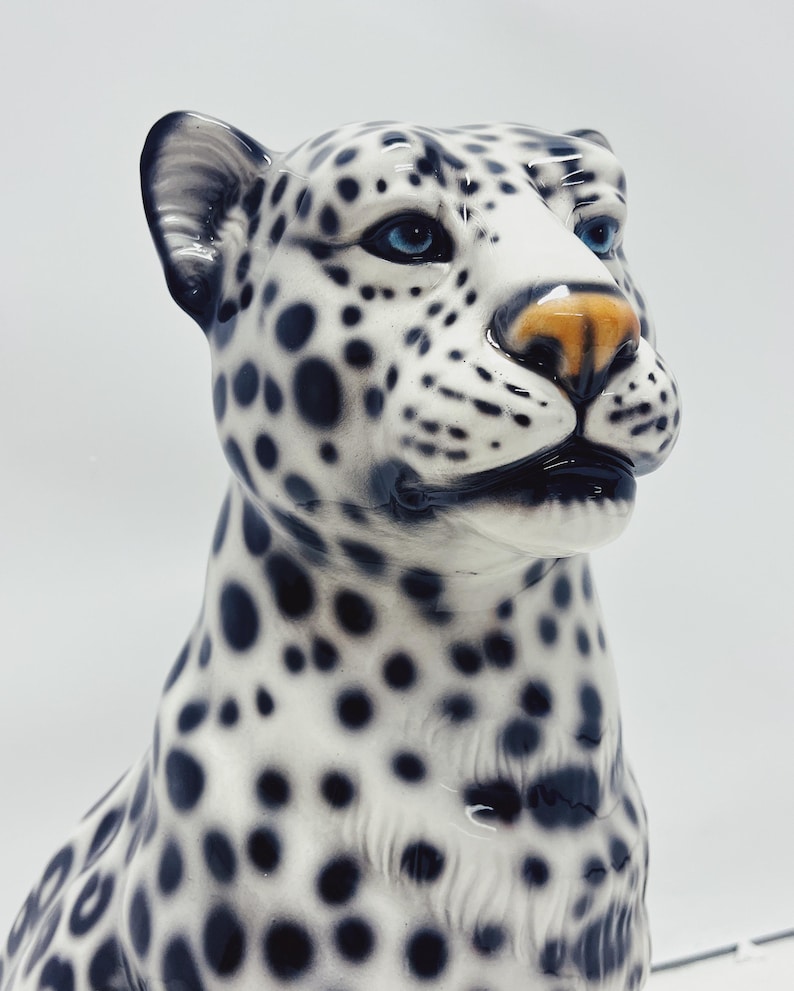 Snow Leopard Ceramic - Etsy