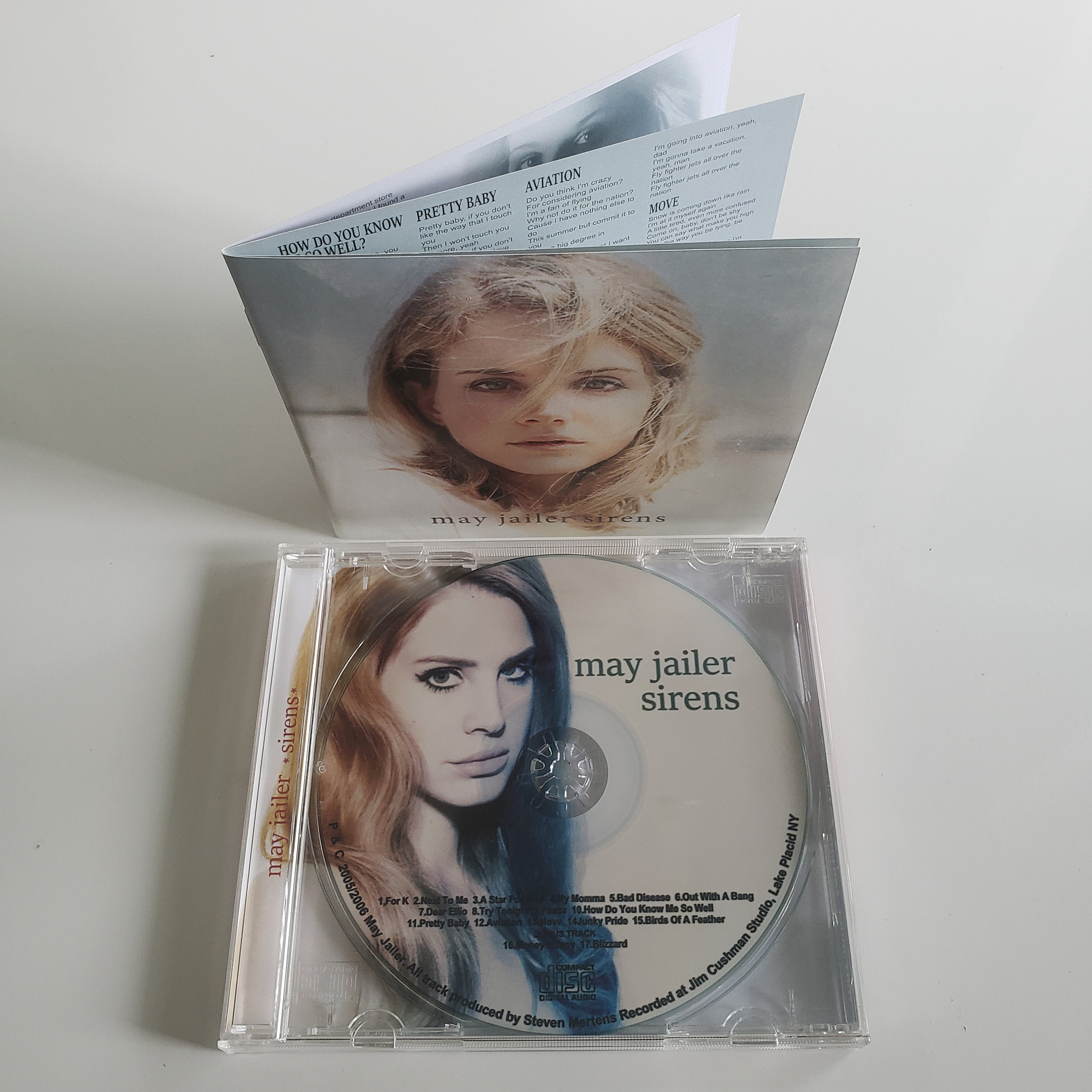 Lana Del Rey : May Jailer Sirens Audio Custom CD - Etsy