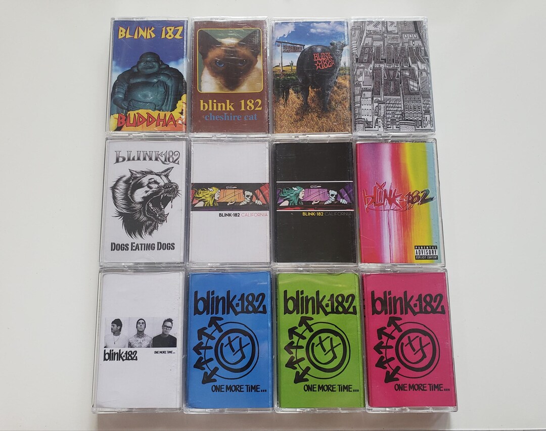 Blink 182 Audio Cassette Tape - Etsy
