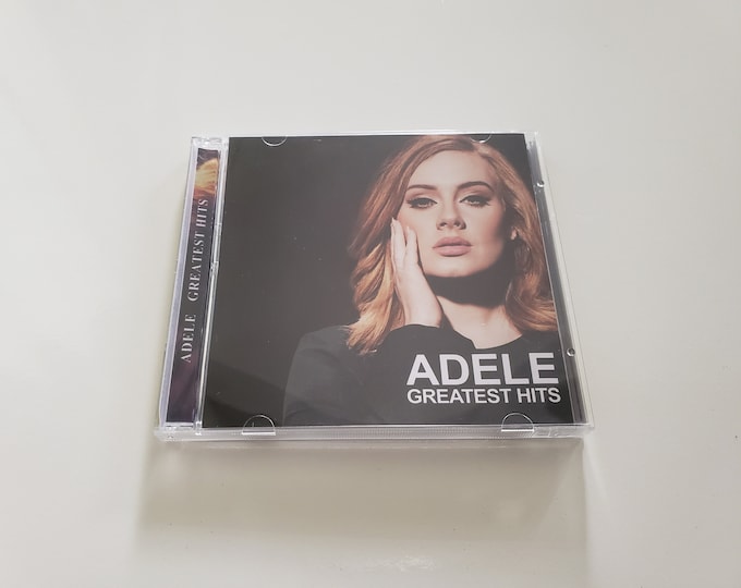 Adele Greatest Hits Audio Custom Cd Double Disc Etsy