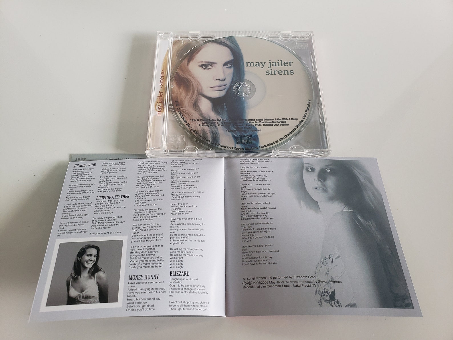Lana Del Rey : May Jailer Sirens Audio Custom CD - Etsy