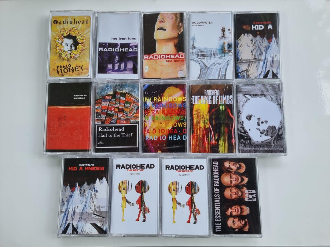 Radiohead Audio Cassette Tape - Etsy UK