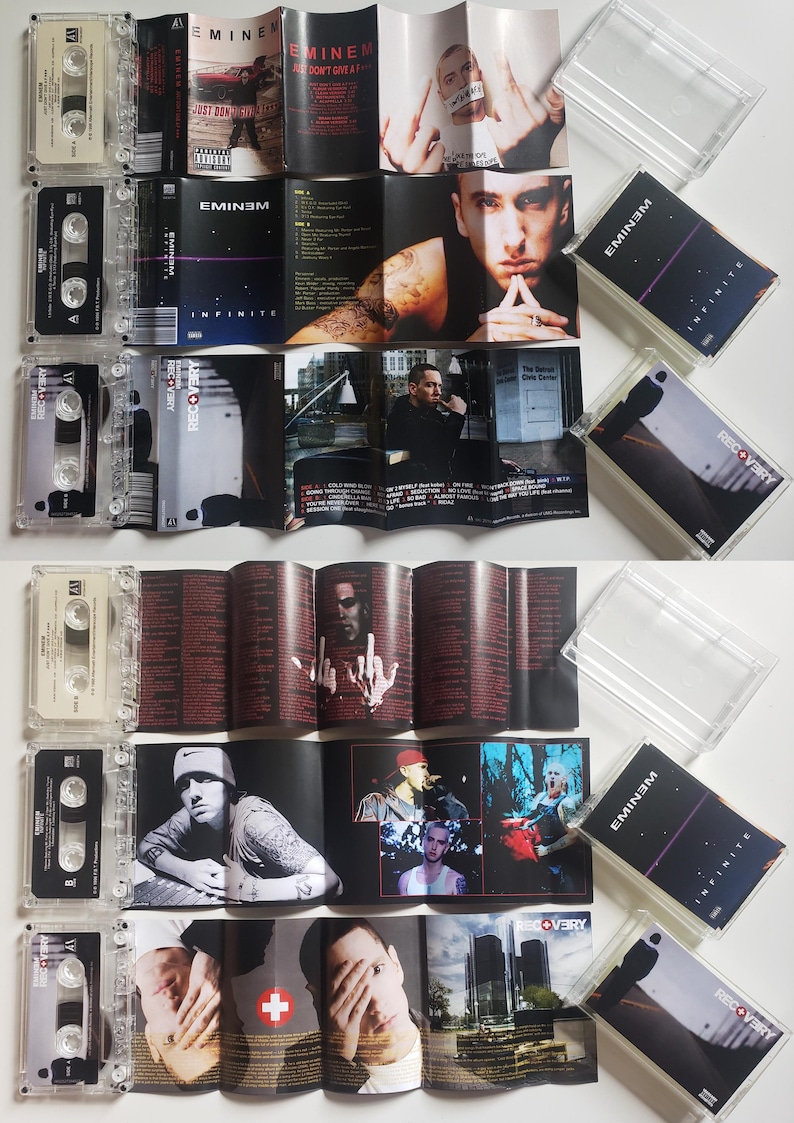 Eminem : Relapse Recovery Revival Infinite King Mathers Kamikaze ...