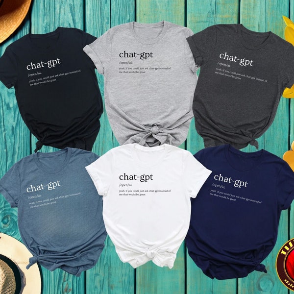 Chat Gpt Meme Tshirt - Etsy Canada