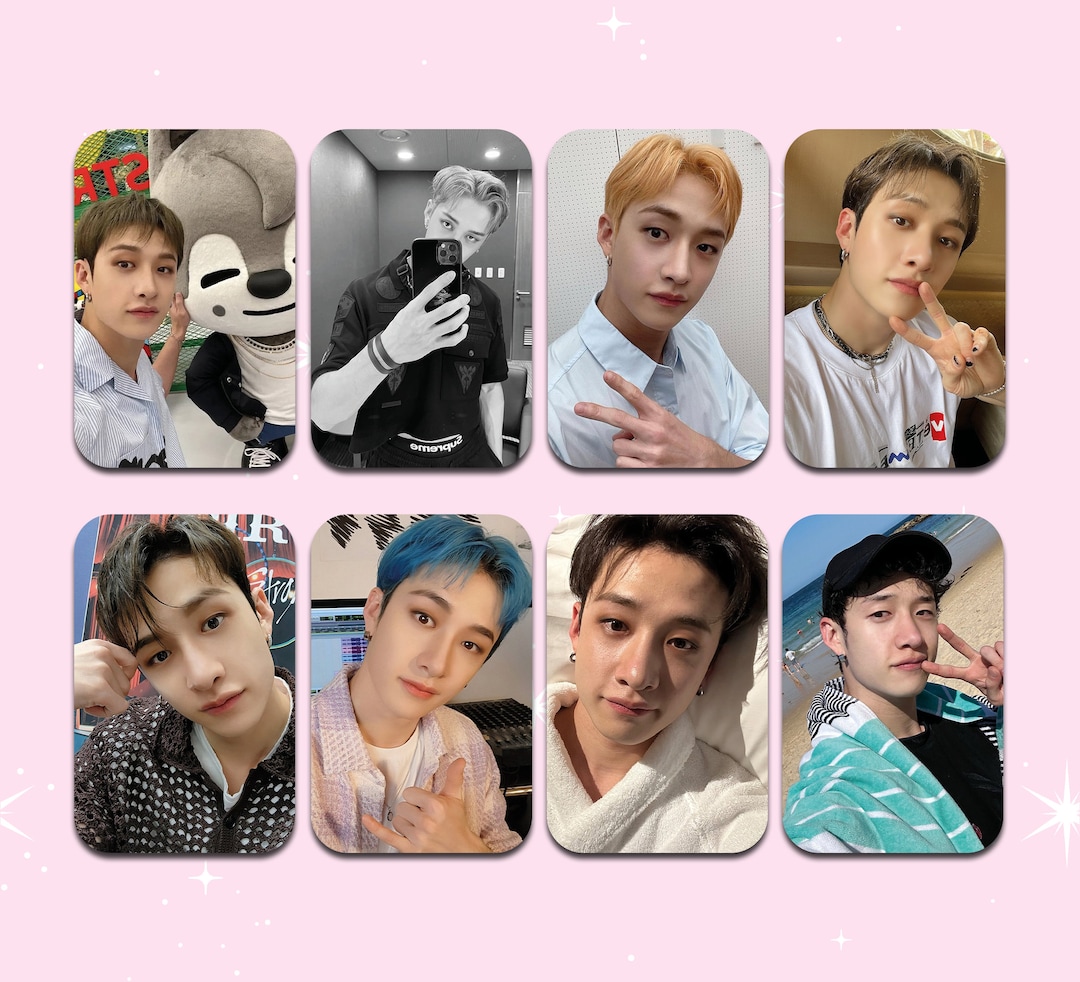 Bang Chan - Stray Kids - Photocards - Double-sided - Bias Photocard ...