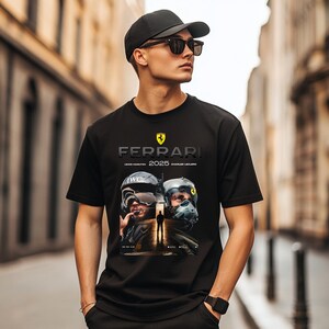 Vintage Hamilton Ferrari F1 Oversize Shirt, Formula One Merch, Unisex ...