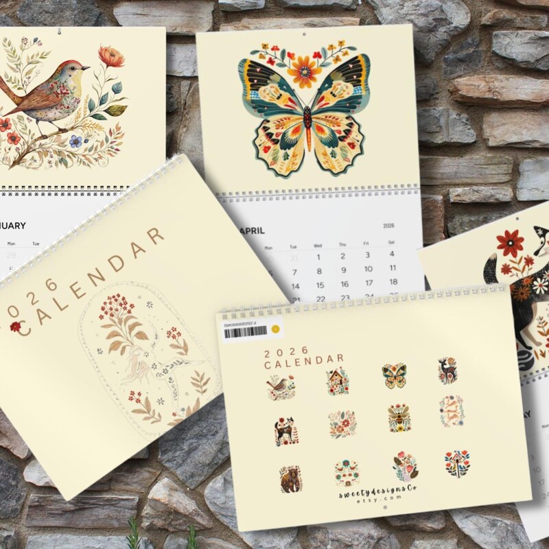 Nordic Calendar - Etsy