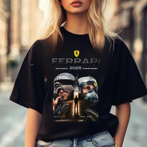 Vintage Hamilton Ferrari F1 Oversize Shirt, Formula One Merch, Unisex ...