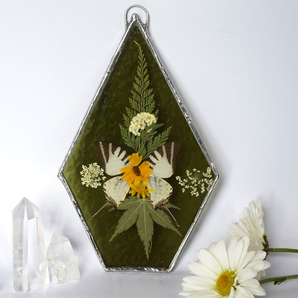 Fern Glass Wall Panel - Etsy