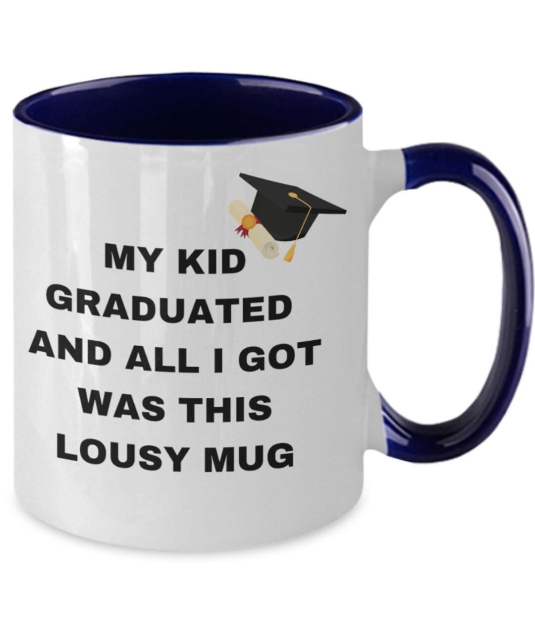 Funny Graduation Mug, Graduation Gift for Mom, Dad, Stepmom, Stepdad ...