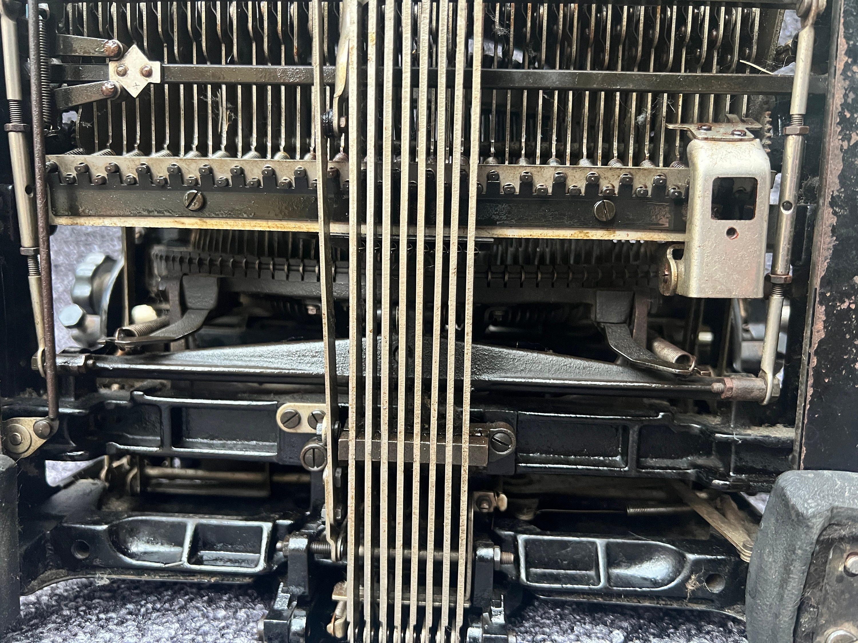 Vintage 1939 Olivetti M40 Typewriter Great Condition Classic Black - Etsy