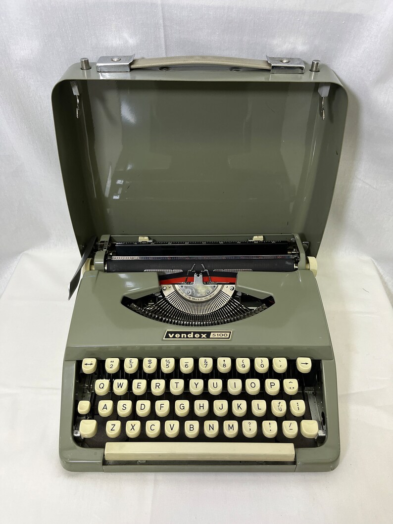 Vintages Vendex S100 Typewriter 1970s Retro Office Decor - Etsy