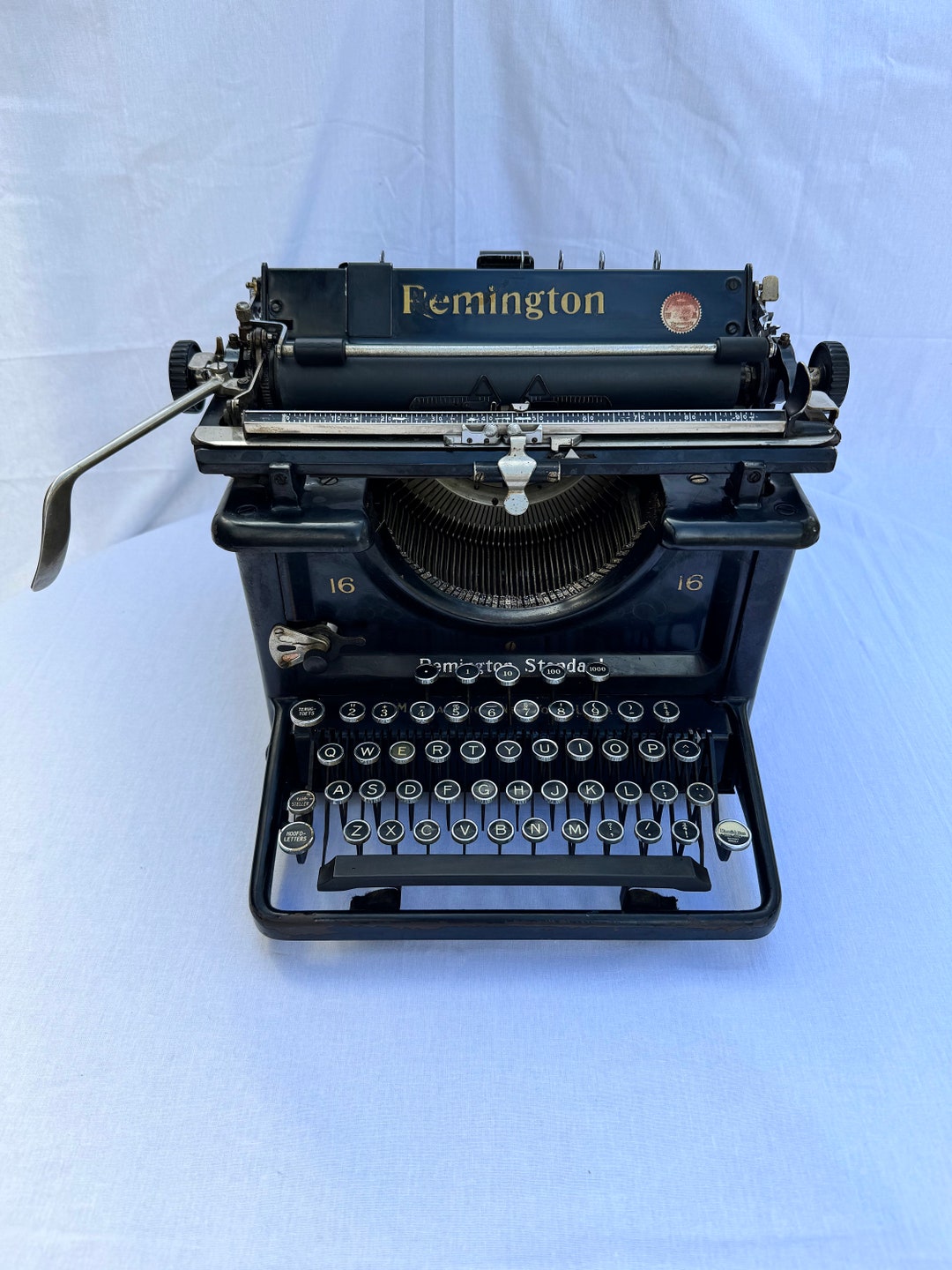 Remington Standard 16 Typewriter Vintage Writing Charm & Precision - Etsy