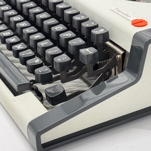 Olympia Traveller Vintage Typewriter: Portable Retro Writing Machine - Etsy