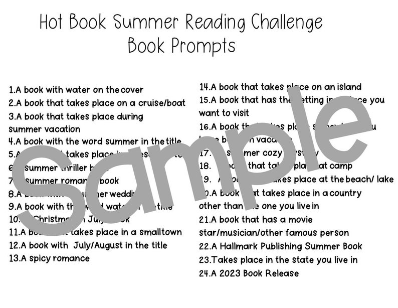 The Ultimate Summer Reading Bundle - Etsy