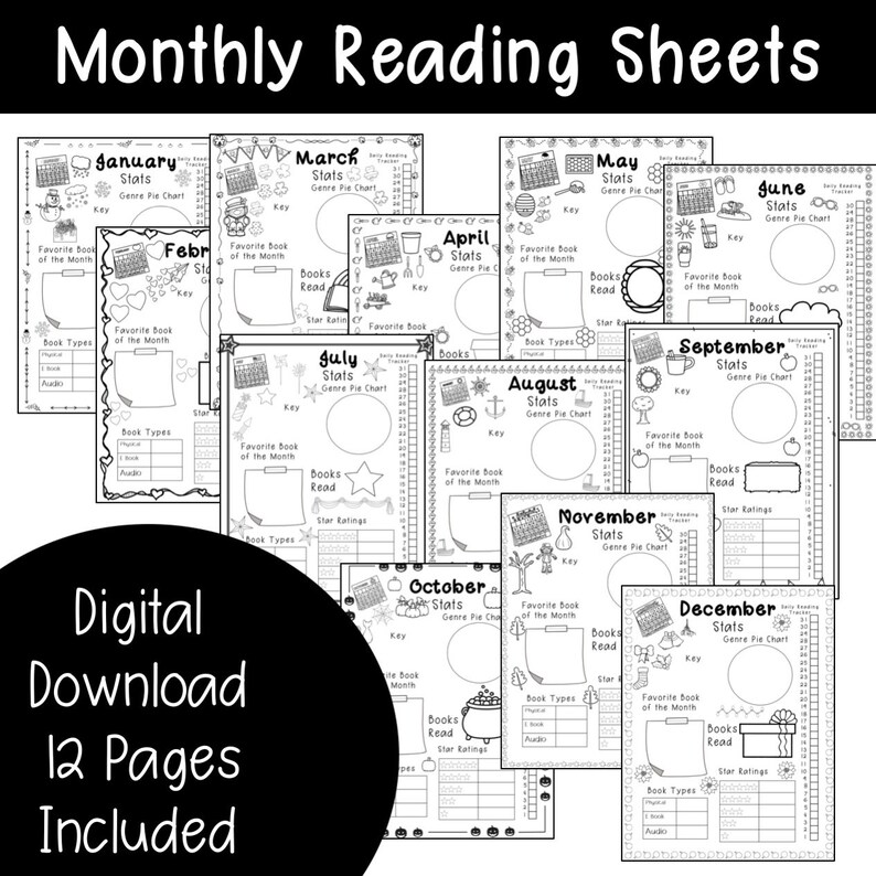 Book Journal Bundle - Etsy