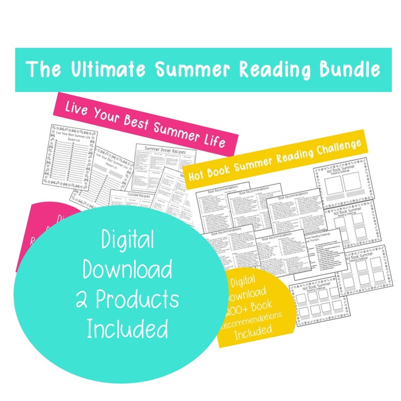The Ultimate Summer Reading Bundle - Etsy