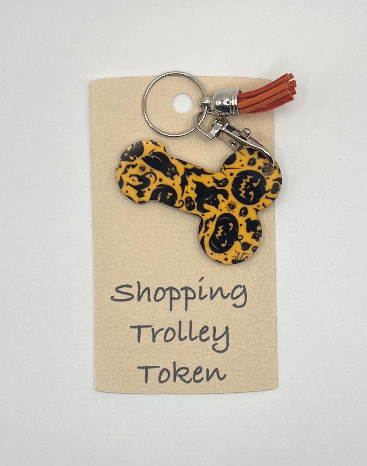 Shopping Trolley Token Halloween Willy - Etsy
