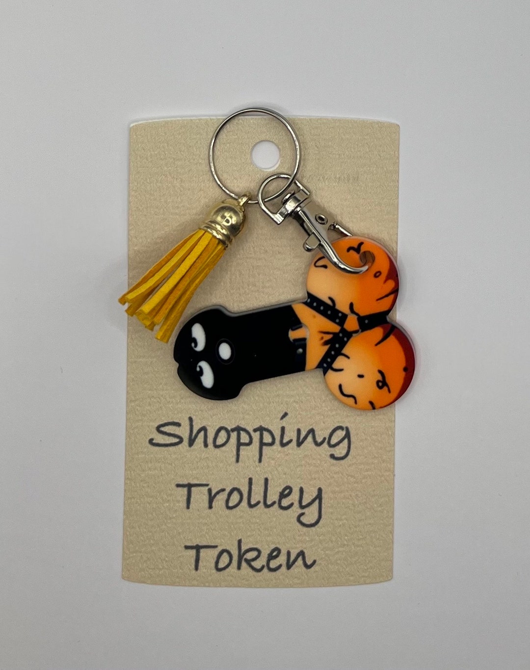 Gimp Mask Willy Shopping Trolley Token - Etsy